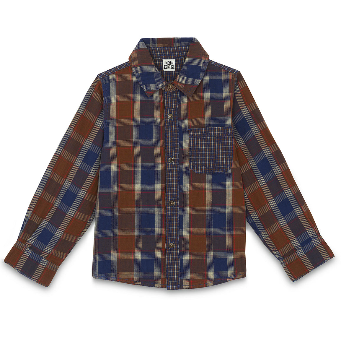 Kid-Boy-BONTON Chemise Paname - Barn-BB12103-611-|-Bonton – A.T.L.R ...