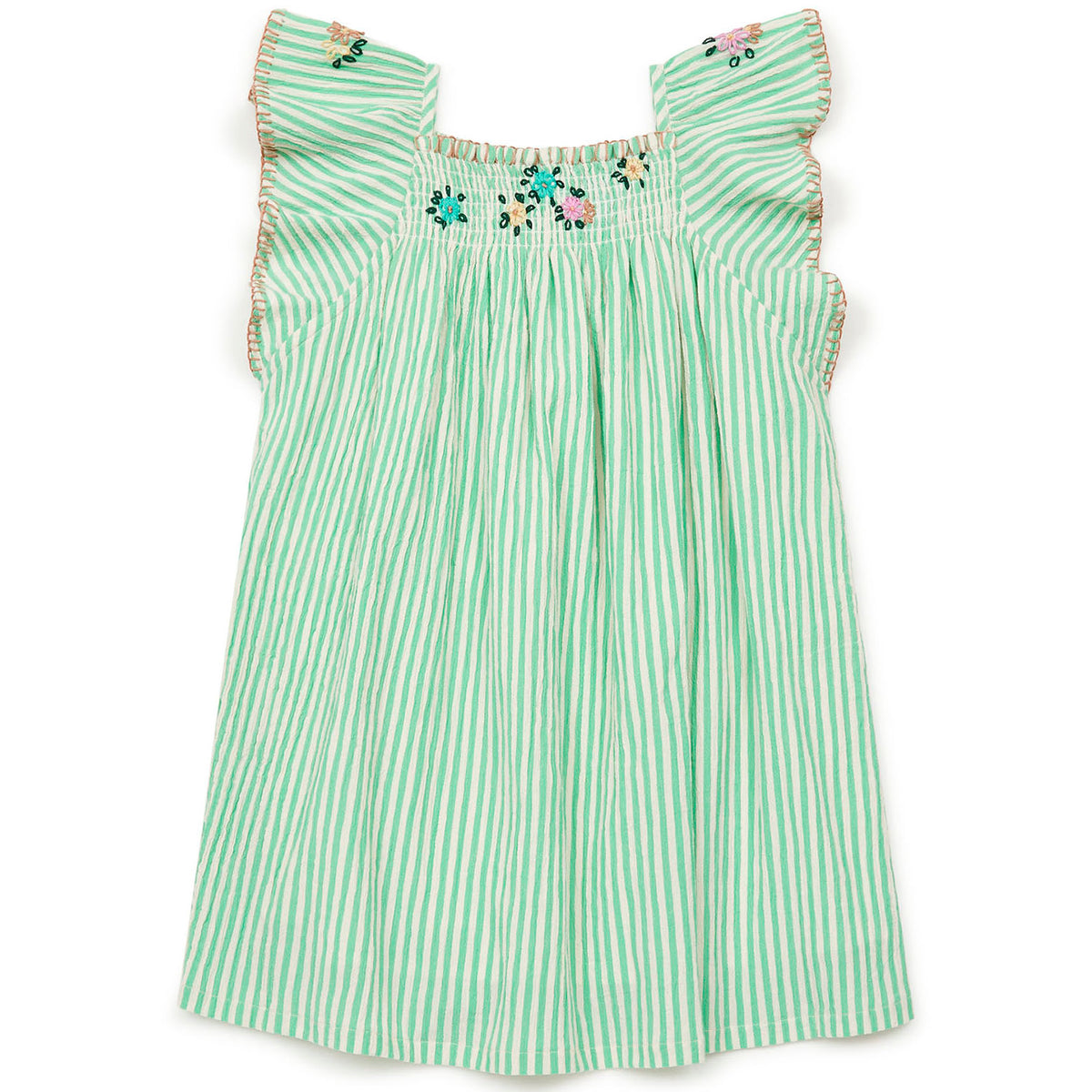 Kid-Girl-Reveuse Embroidered Dress-E23REVEUSE20-R700-|-Bonton – A.T.L.R ...